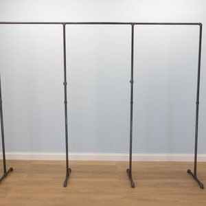 Industrial Style Clothing Rack Pipe Clothing Rack Garment Rack Clothing ...