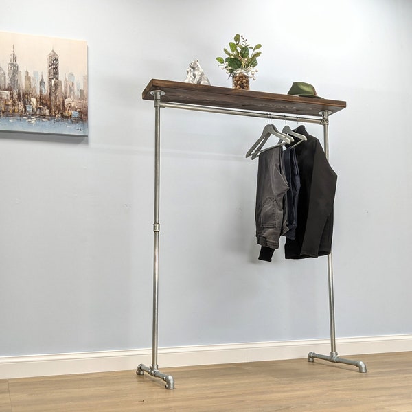 Industrial Coat Rack - Etsy