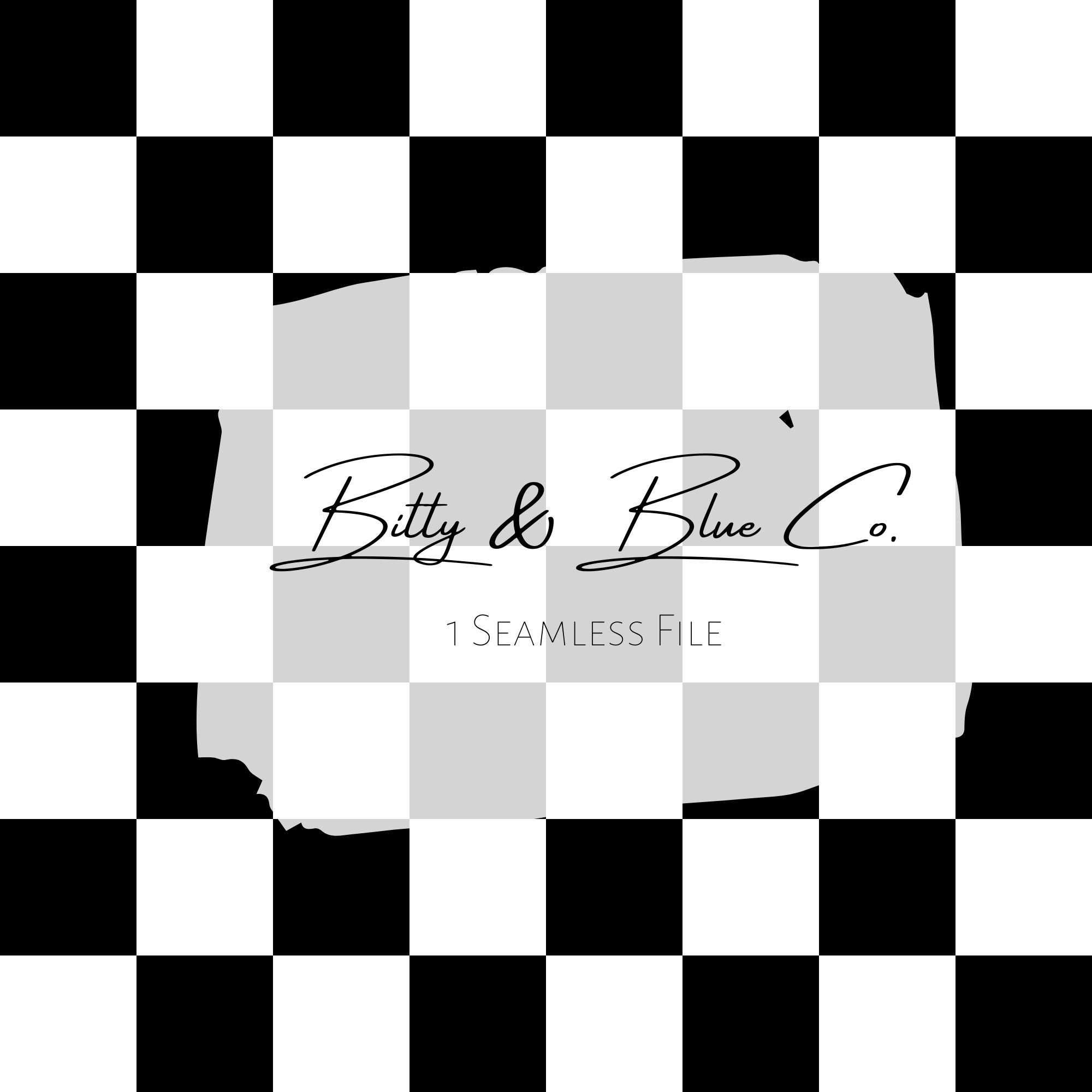 Checker Pattern Seamless Digital Pattern, Seamless Repeat Pattern ...