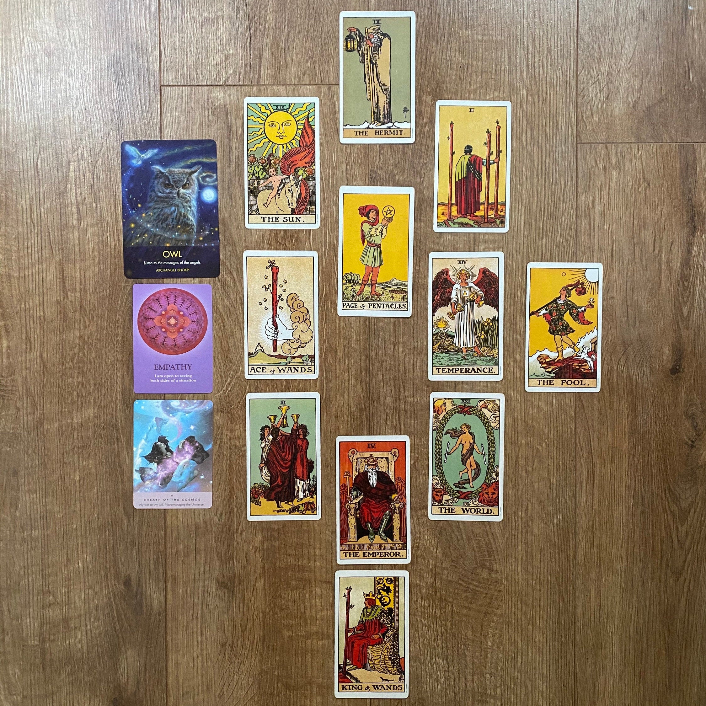 Tree of Life W/oracle Cards | Etsy