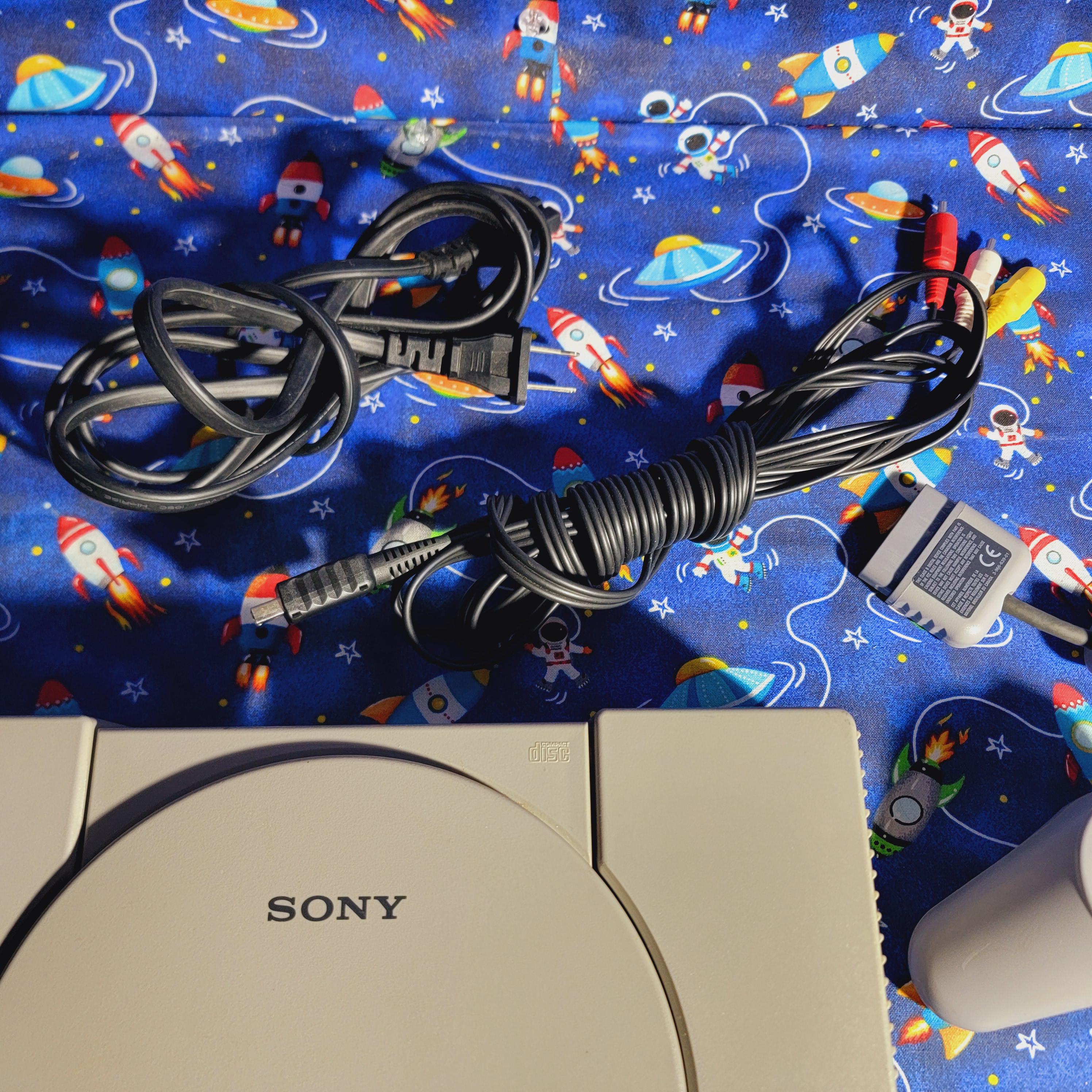 Sony Playstation 1 PS1 Console System Bundle - Cleaned, Tested / Works ...