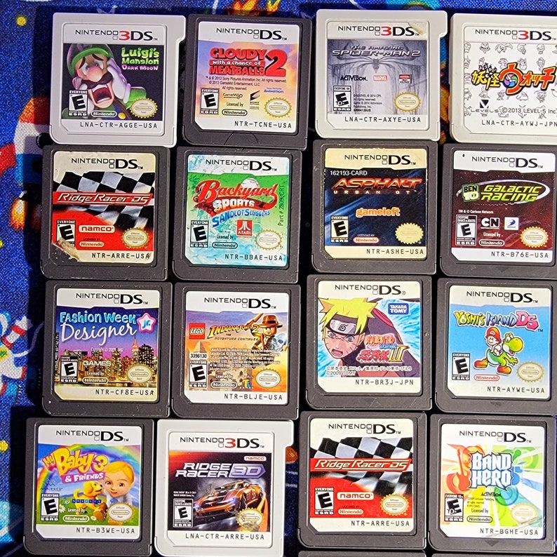 Nintendo DS & 3DS Loose Games Dsi Compatible Tested / Cleaned ...