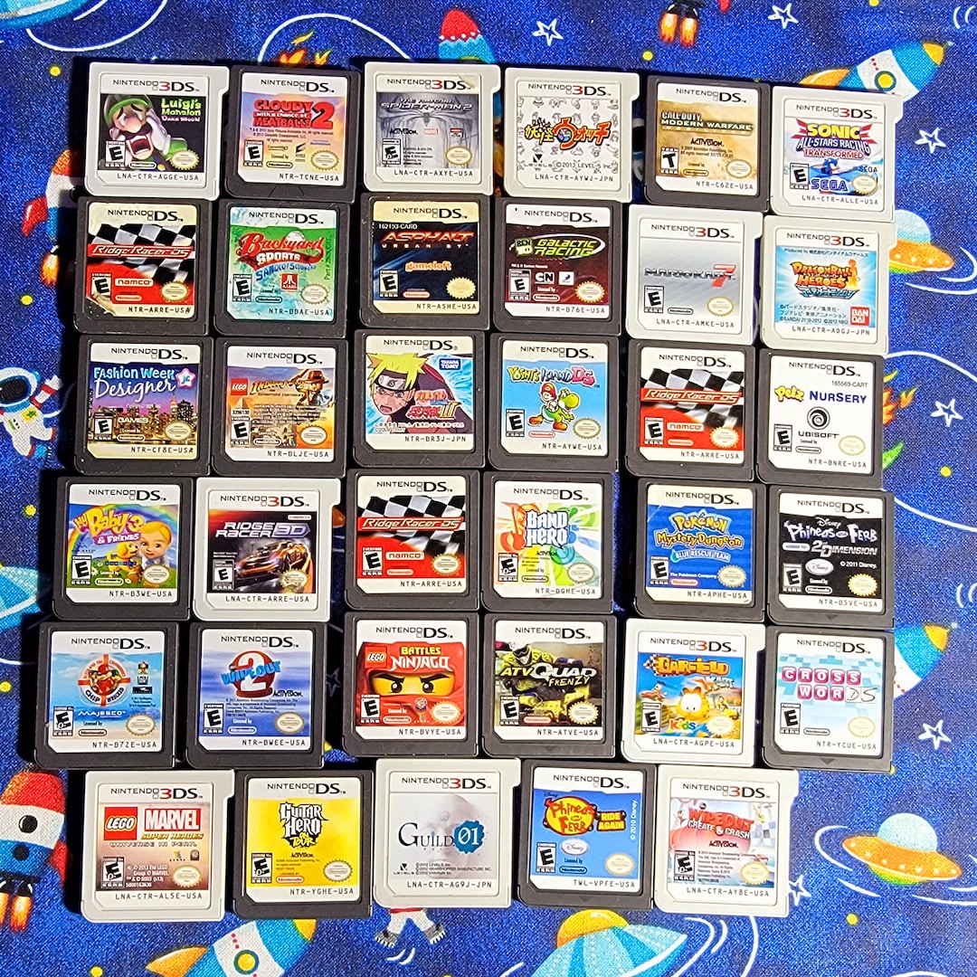 Nintendo DS & 3DS Loose Games Dsi Compatible Tested / Cleaned ...