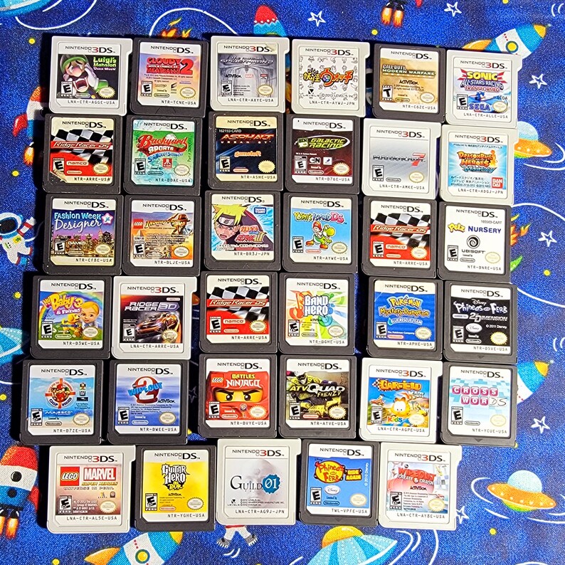 Nintendo DS & 3DS Loose Games Dsi Compatible Tested / Cleaned ...