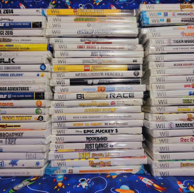 Nintendo Wii Console Wii U Console Video Games Boxed Professionally ...