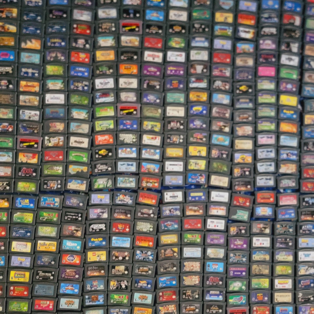 Authentic Nintendo Gameboy Advance GBA Console Games Tested Polished ...