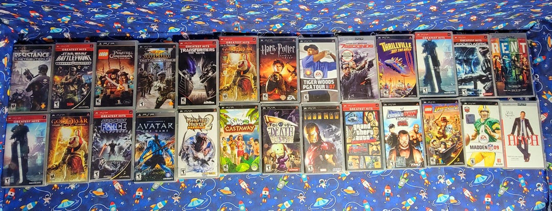 Sony Playstation Portable PSP Games & Movies - Etsy