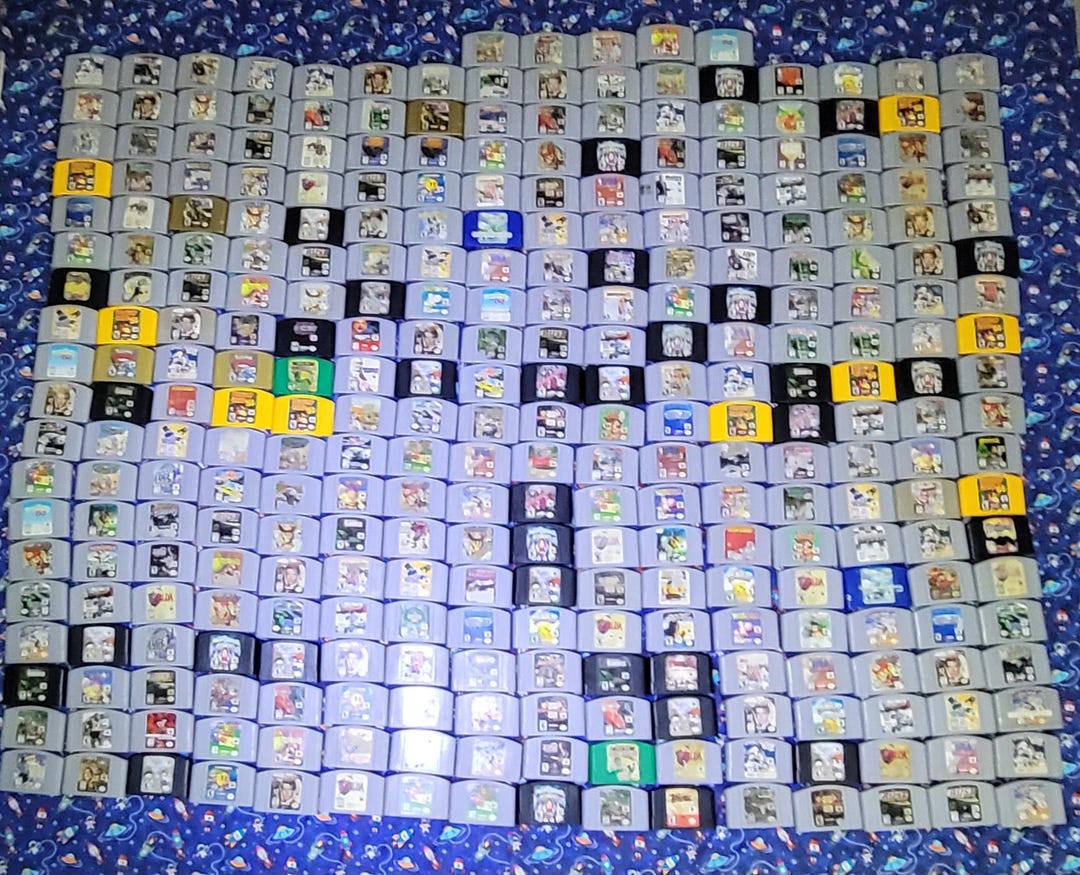Authentic Nintendo N64 Nintendo 64 Games Polished Pins / Cleaned Tested ...