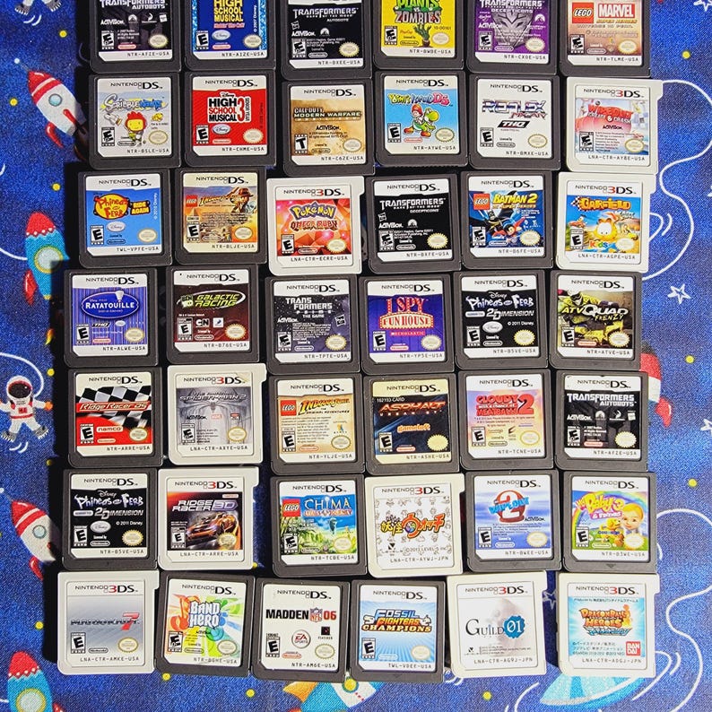 Nintendo DS & 3DS Loose Games Dsi Compatible Tested / Cleaned ...