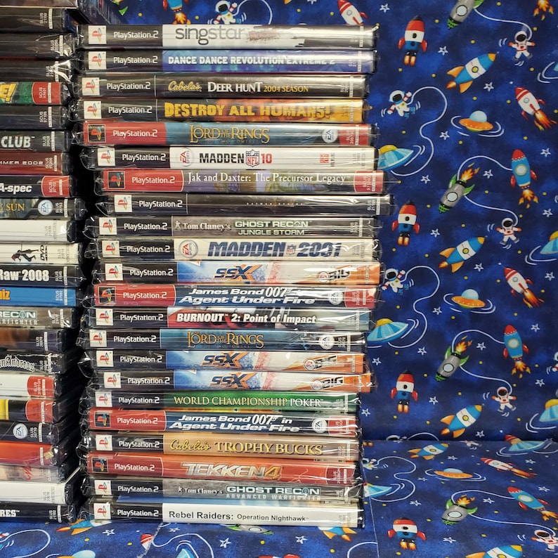 Sony Playstation 2 PS2 Games, Game Titles Boxed Polished Discs & Tested ...