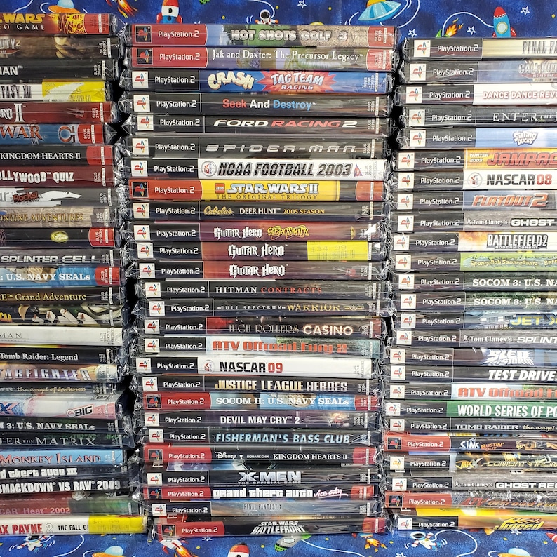 Sony Playstation 2 PS2 Games, Game Titles Boxed Polished Discs & Tested ...