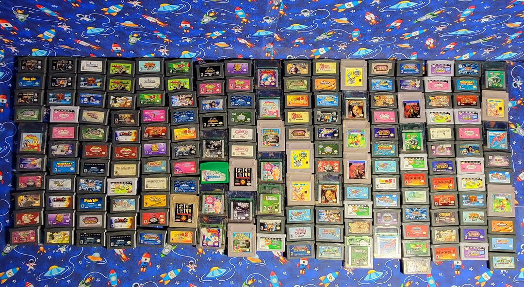 More Gameboy Gameboy Advance Shows Games Authentic Tested Polished Pins ...