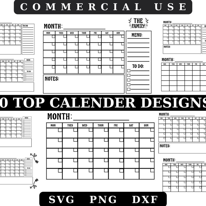 Planner svg - Etsy
