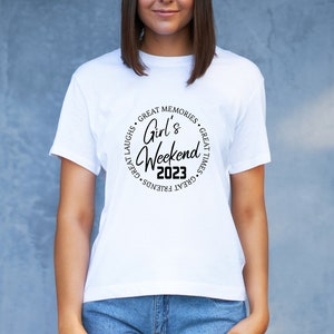 Girls Trip SVG Bundle: Weekend Away Quotes, Matching Shirts (digital ...