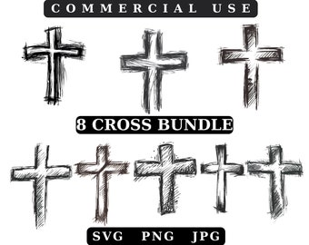 CROSS BUNDLE SVG Files, Cross Cut Files , Cross Clipart, Cross ...