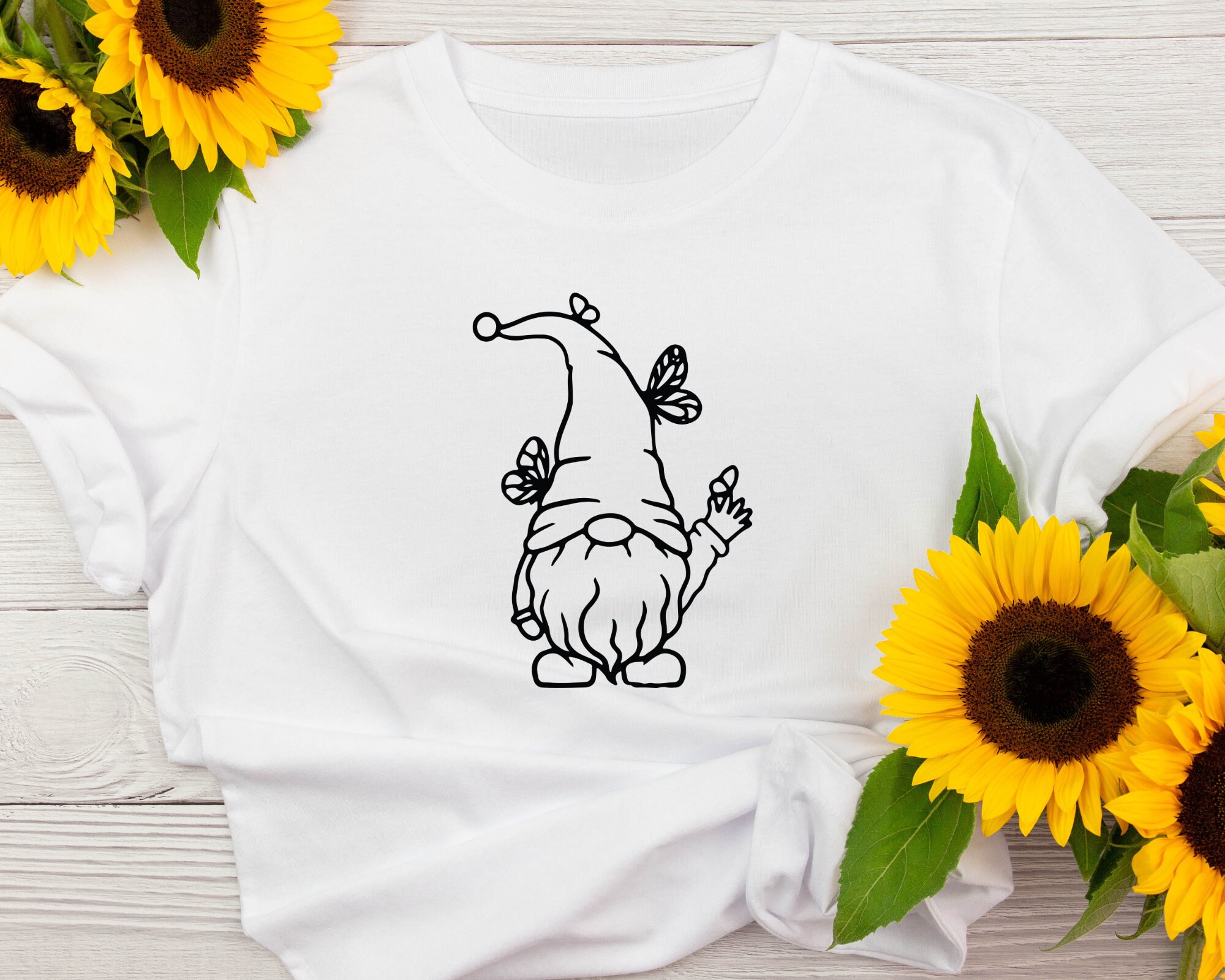 Spring Gnome Svg, Garden Gnomes Svg, Daisy Spring Gnomes Svg, Gnomes ...