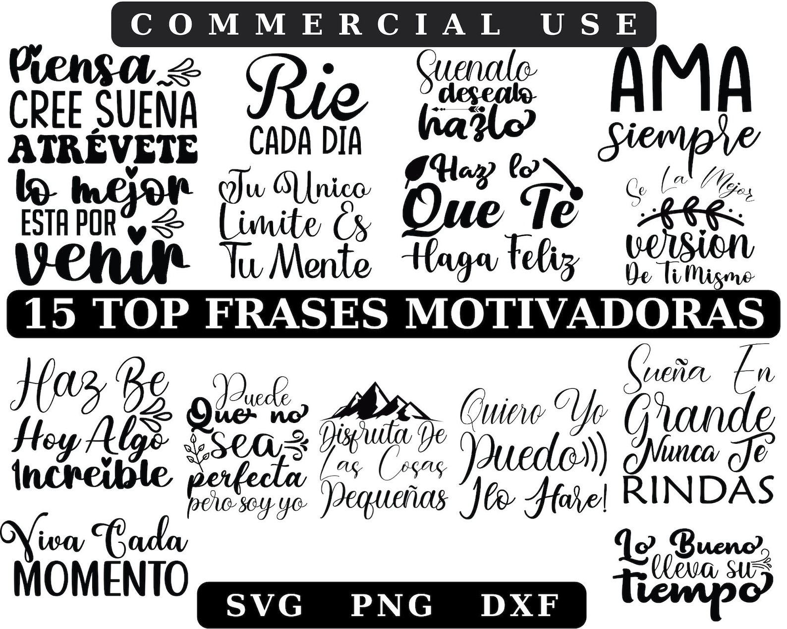 Frases Motivadoras SvgFrases religiosas svgFrases cristianas - Etsy España