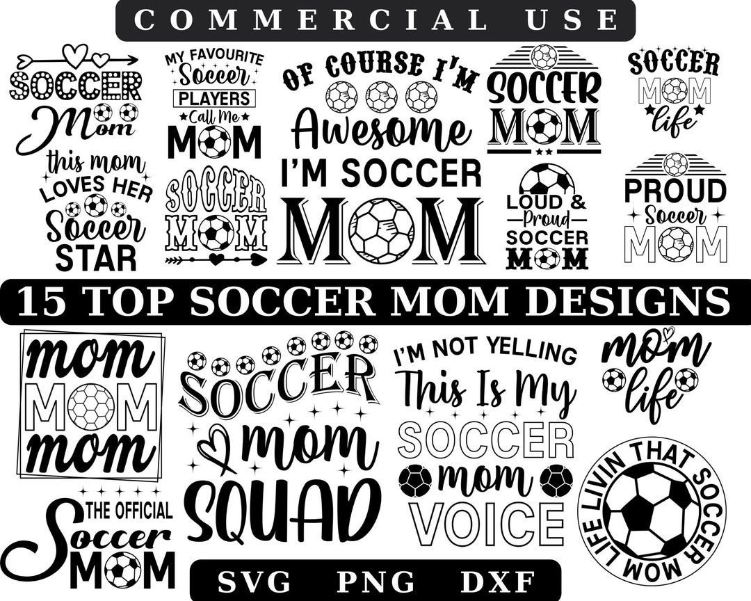 Soccer Mama Svg, Soccer Svg, Soccer Season Svg,soccer Shirt,soccer Mom ...