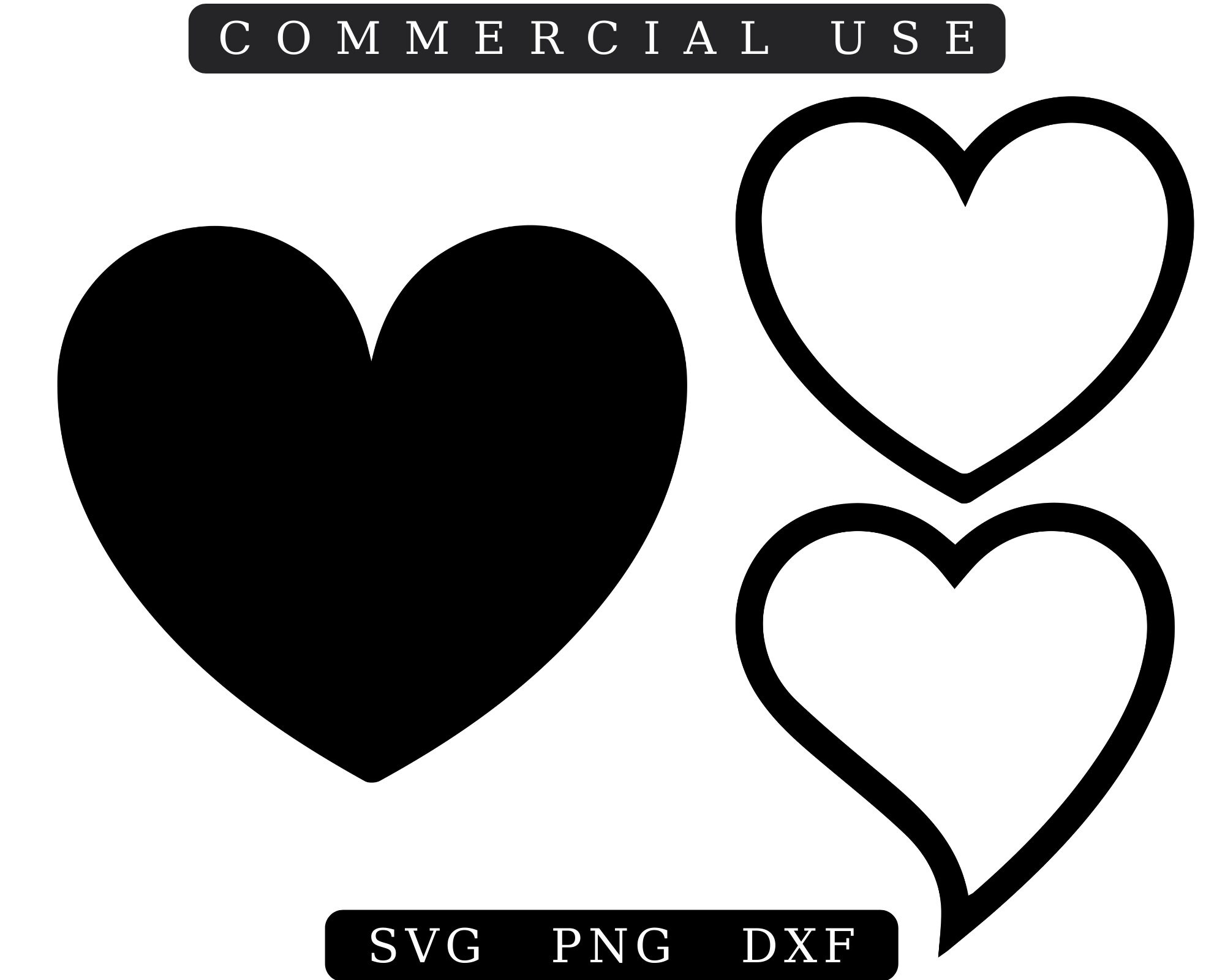 Heart Svg Bundleheart Outline Svgheart Svgheart Outline - Etsy Australia