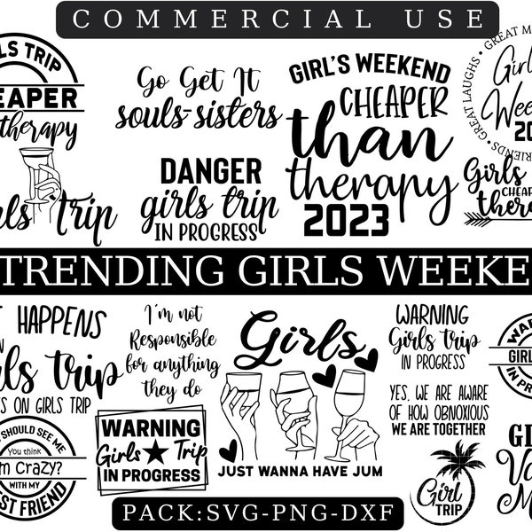 Girls Trip Decal - Etsy