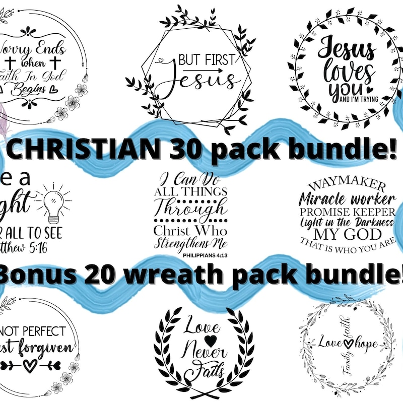 Religious Svg - Etsy