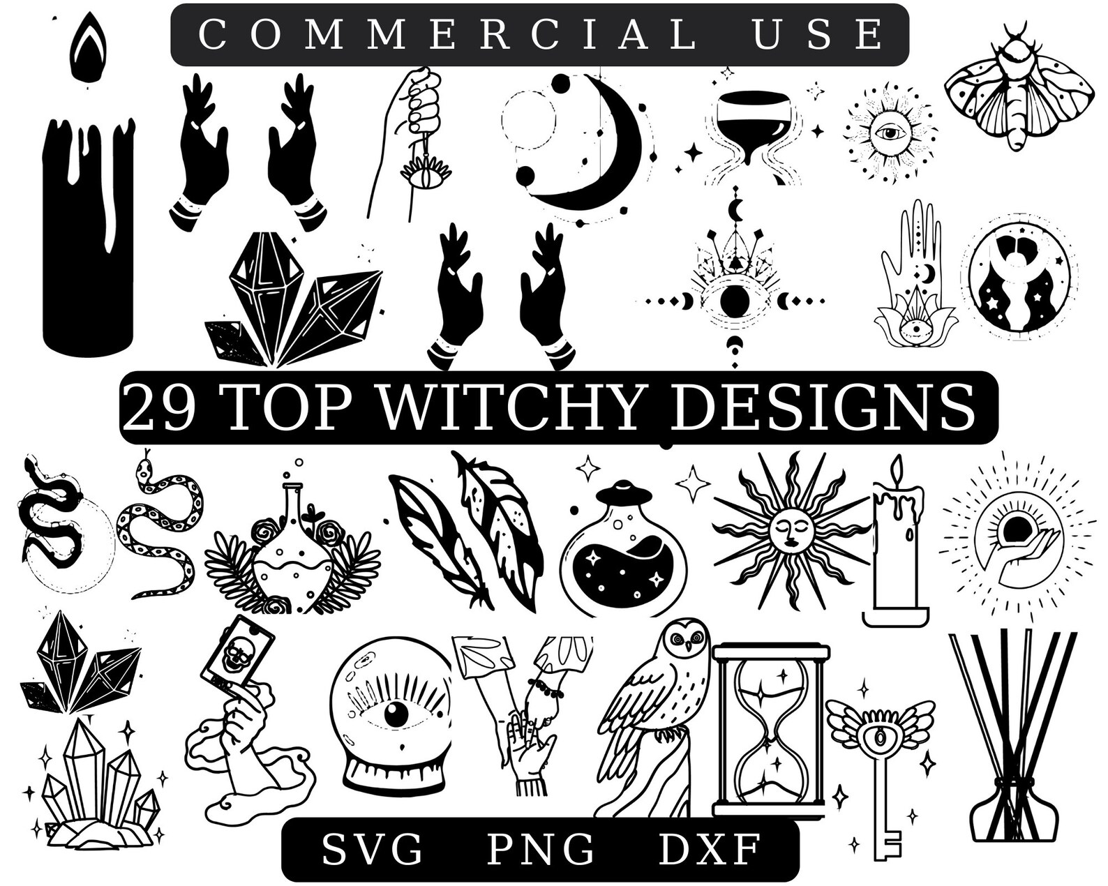 Witch SVG Witchy Svg Witchy Vibes SVG Magic Svg Halloween - Etsy