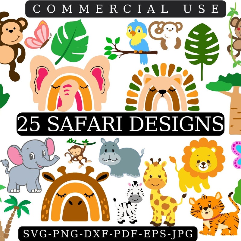 Safari Svg - Etsy