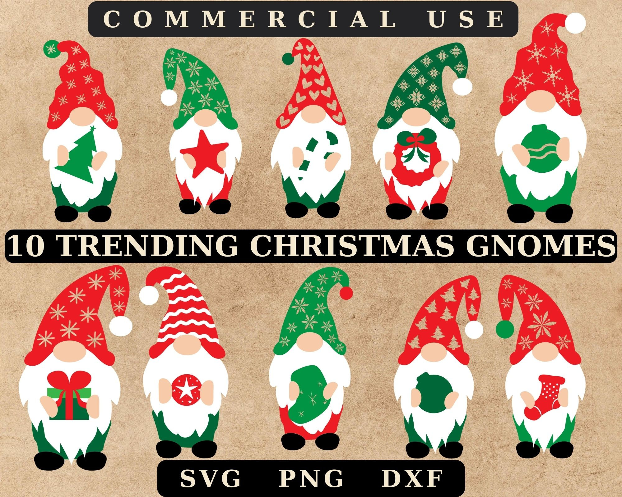 CHRISTMAS GNOMES SVG Bundlelittle Gnomes Svg Bundle Winter - Etsy