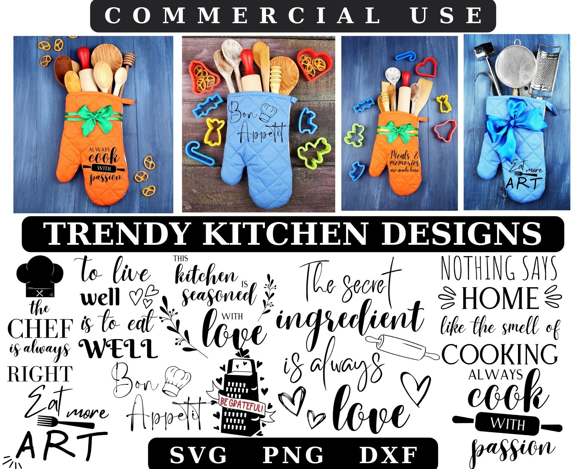 Pot Holder SVG Bundle Potholder Svg Christmas Svg Oven Mitt - Etsy