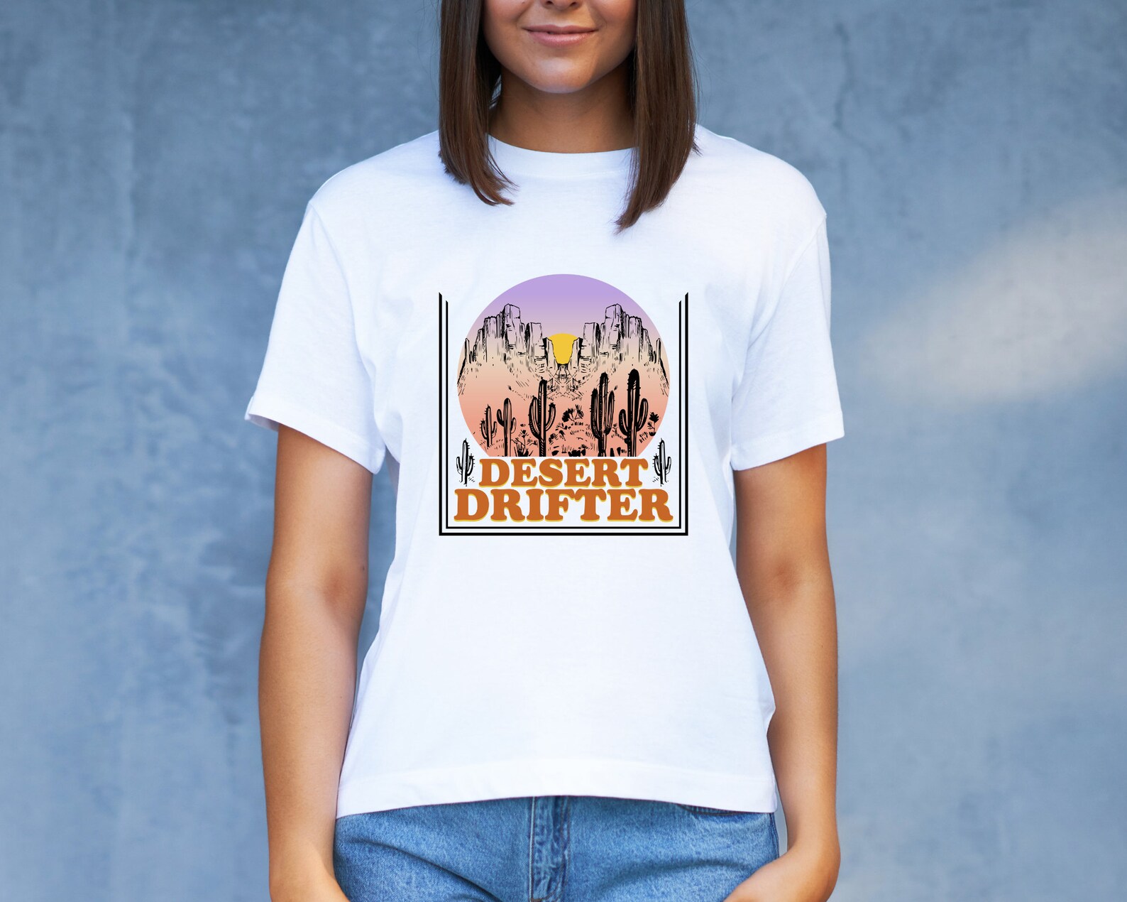 DESERT DRIFTER PNG Road to Nowhere Png western Png Western - Etsy