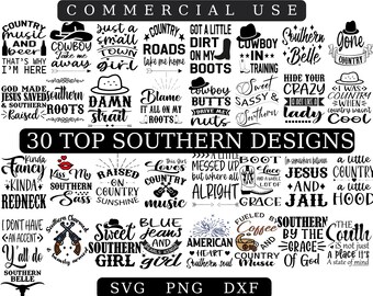 Music Svg, Southern SVG, Western Svg, Country Svg,cut Files for Cricut ...