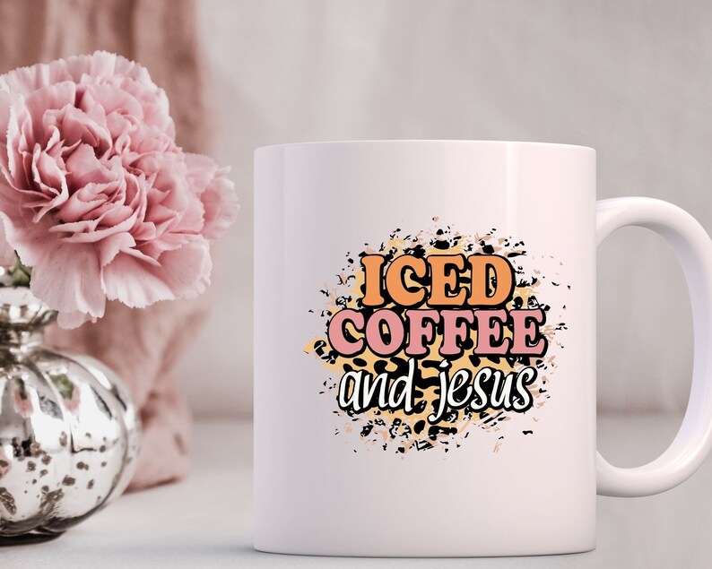 ICED COFFEE PNG Coffe Sublimation Digital Download Iced - Etsy