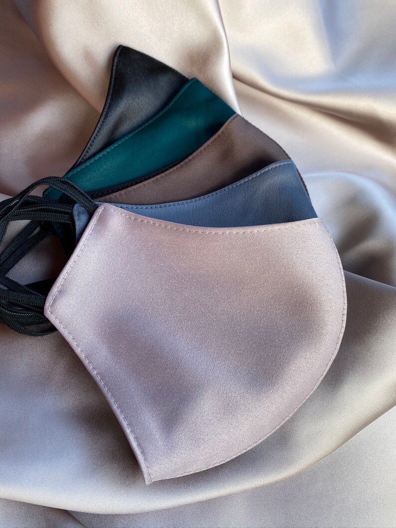 Luxury Spring Face Mask I Fashion Face Mask I Silky Summer - Etsy