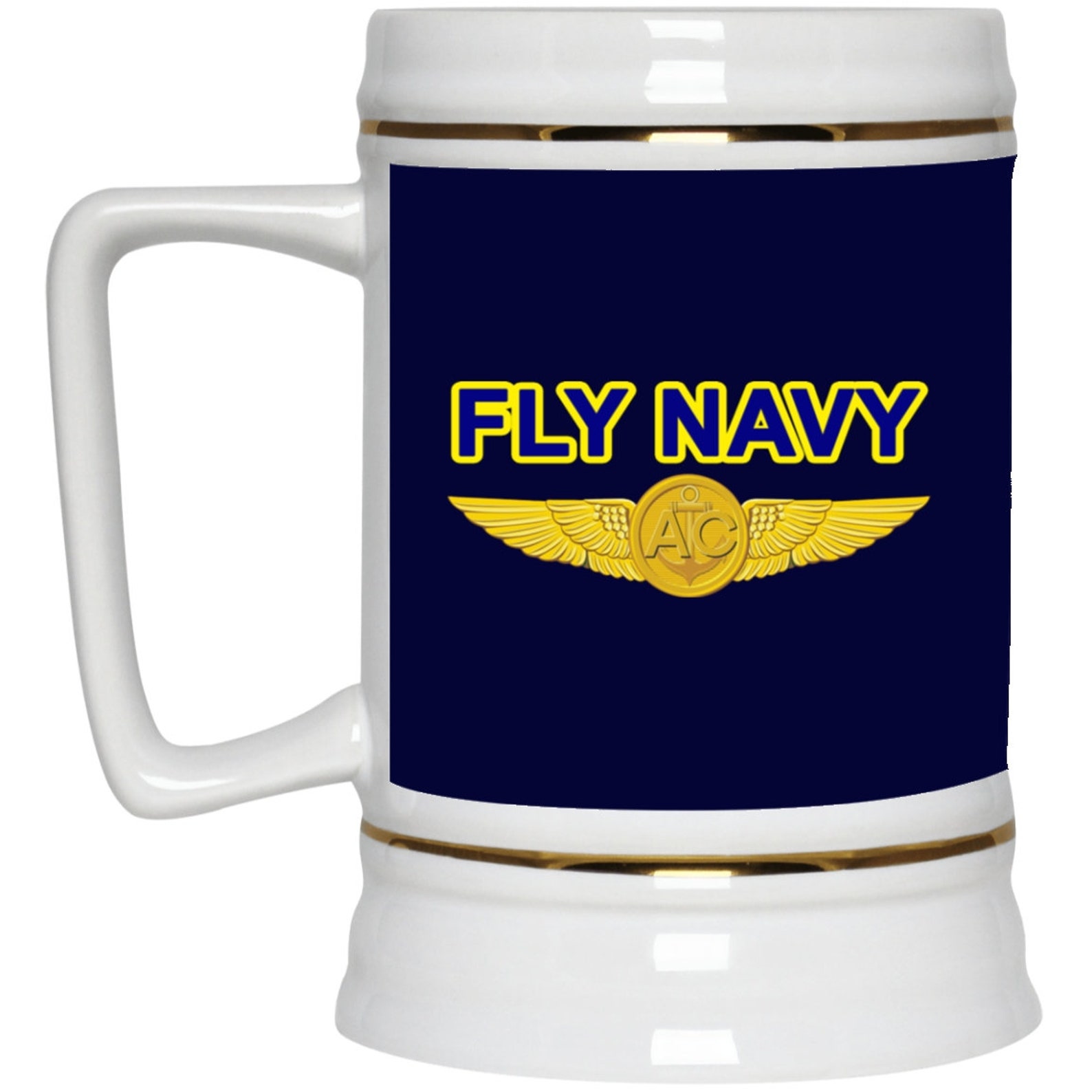 Fly Navy Aircrew Beer Stein 22oz - Etsy