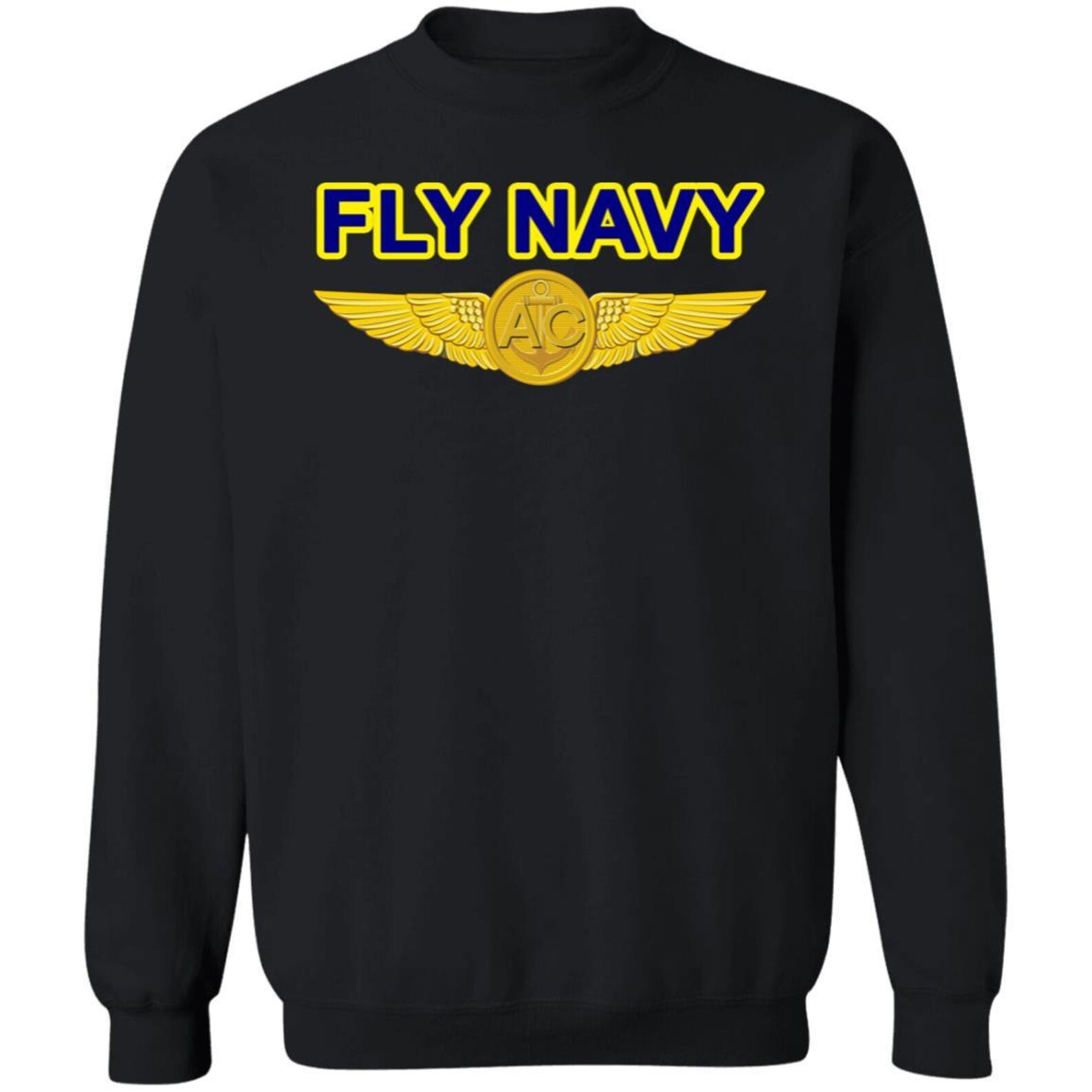 Fly Navy Aircrew Crewneck Pullover Sweatshirt - Etsy