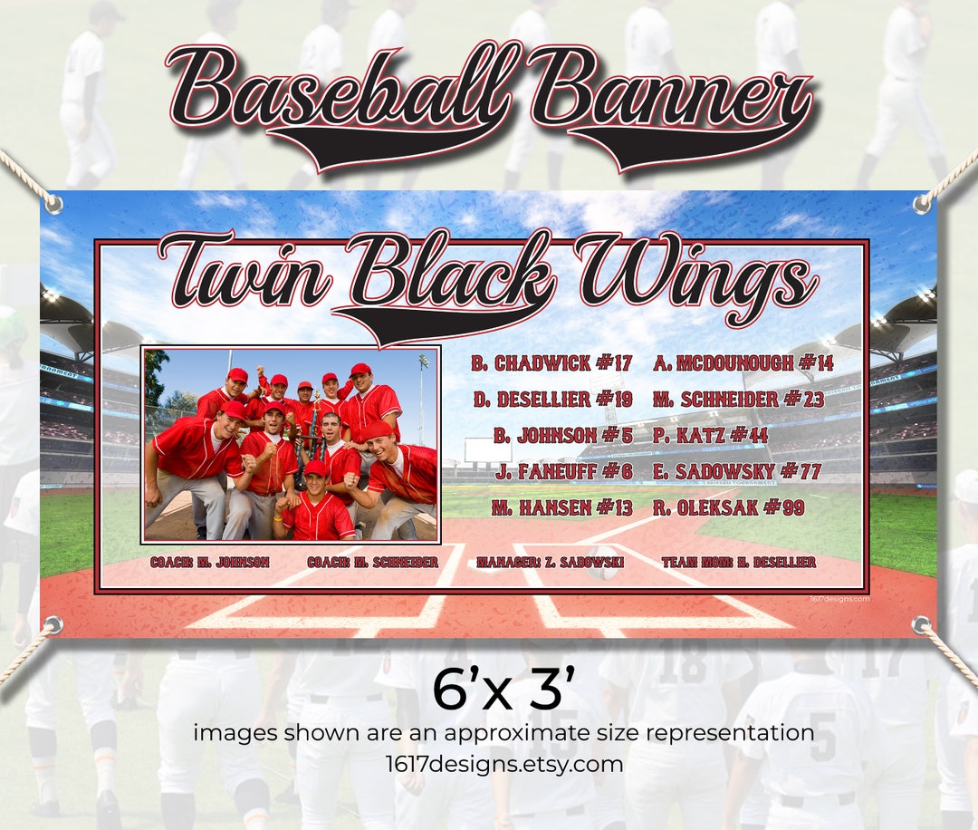 Baseball Parade Banner Yard Sign - Baseball Party - Baseball Party ...