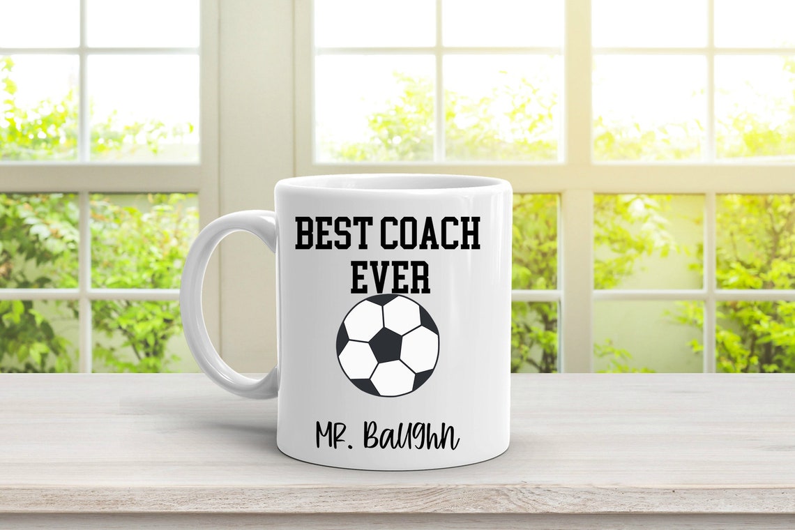 Personalized Best Coach Ever Mug Soccer Coach Gift Coach - Etsy