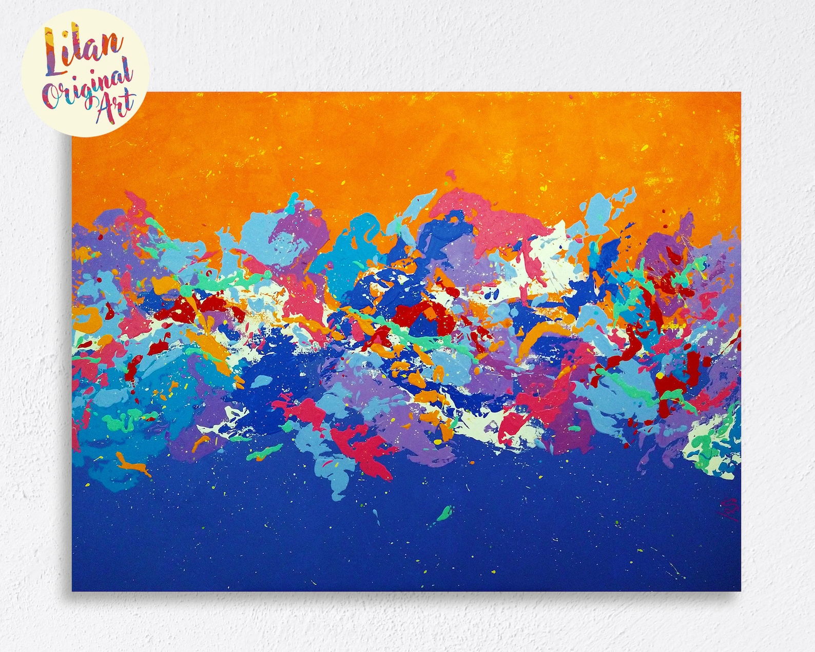 Made to Order Original Painting. Handmade Wall Art Modern | Etsy