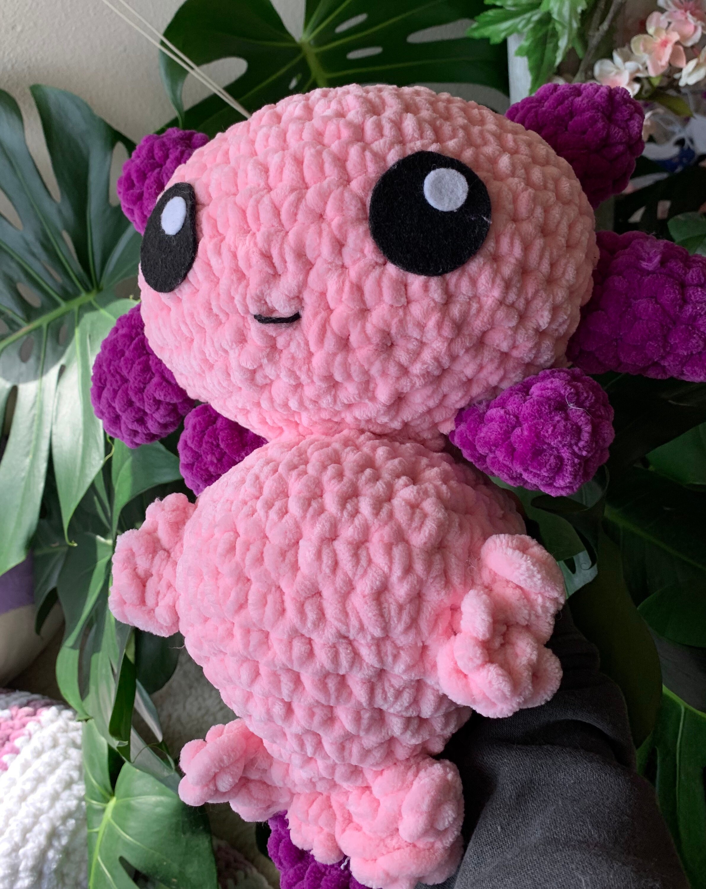 Giant Axolotl Plush - Etsy