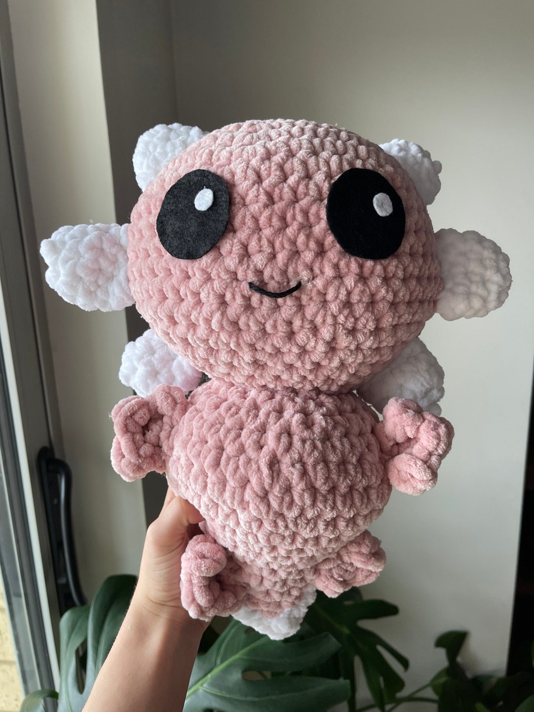 Customizable Giant Axolotl Plush - Etsy