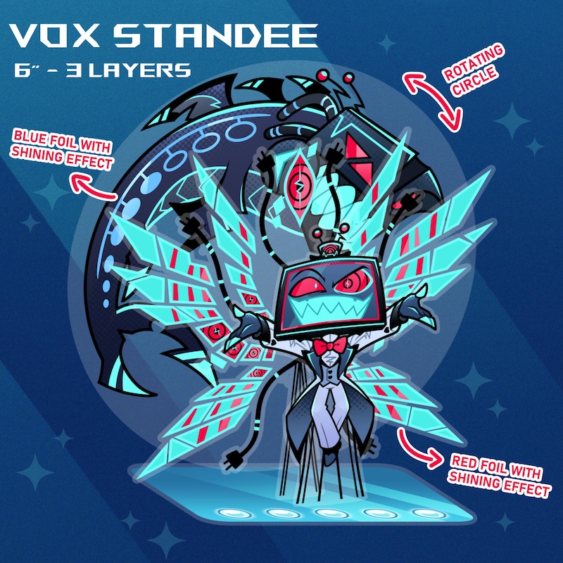 Voxtech Hazbin Hotel Voxtek - Etsy Canada