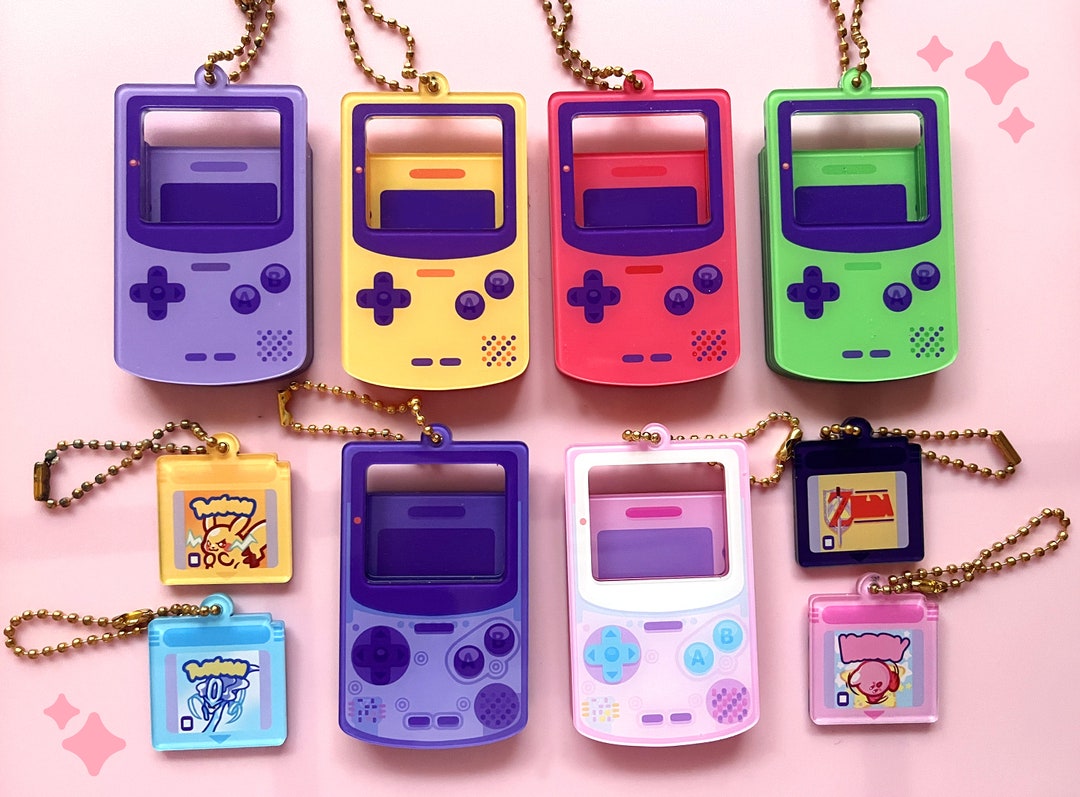 Customizable Gameboy Color Keychains - Pokémon Kirby Zelda - Etsy