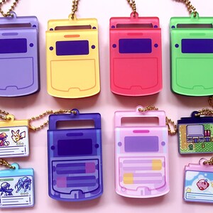 Customizable Gameboy Color Keychains - Pokémon Kirby Zelda - Etsy