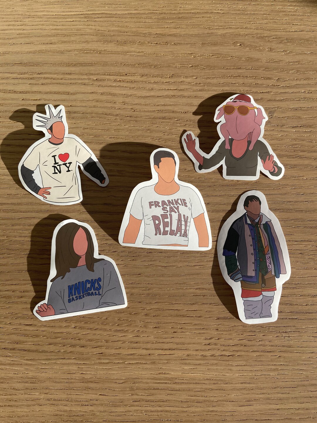 Friends Vinyl Sticker Pack - Etsy