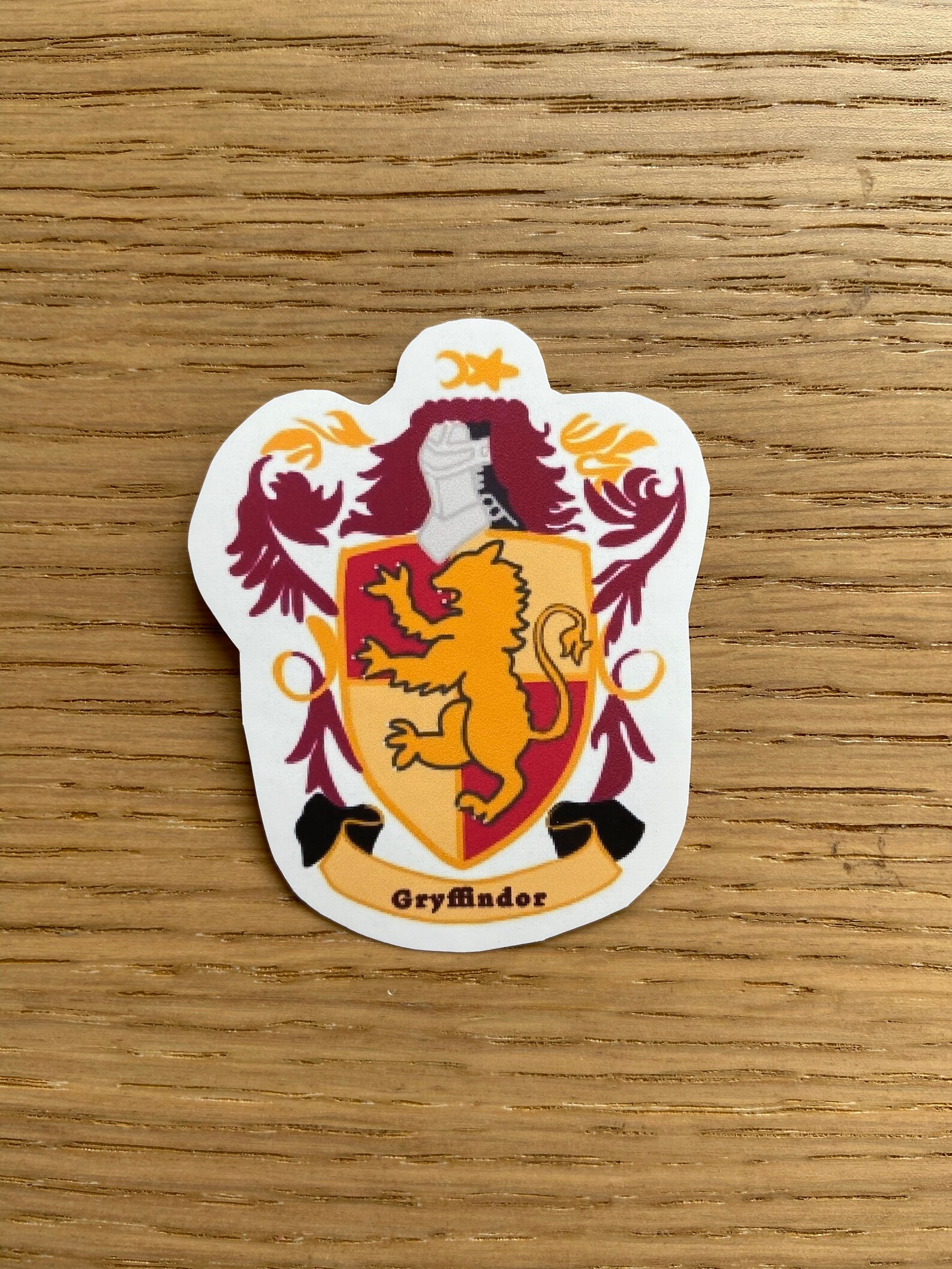Hogwarts House Emblems Vinyl Stickers - Etsy