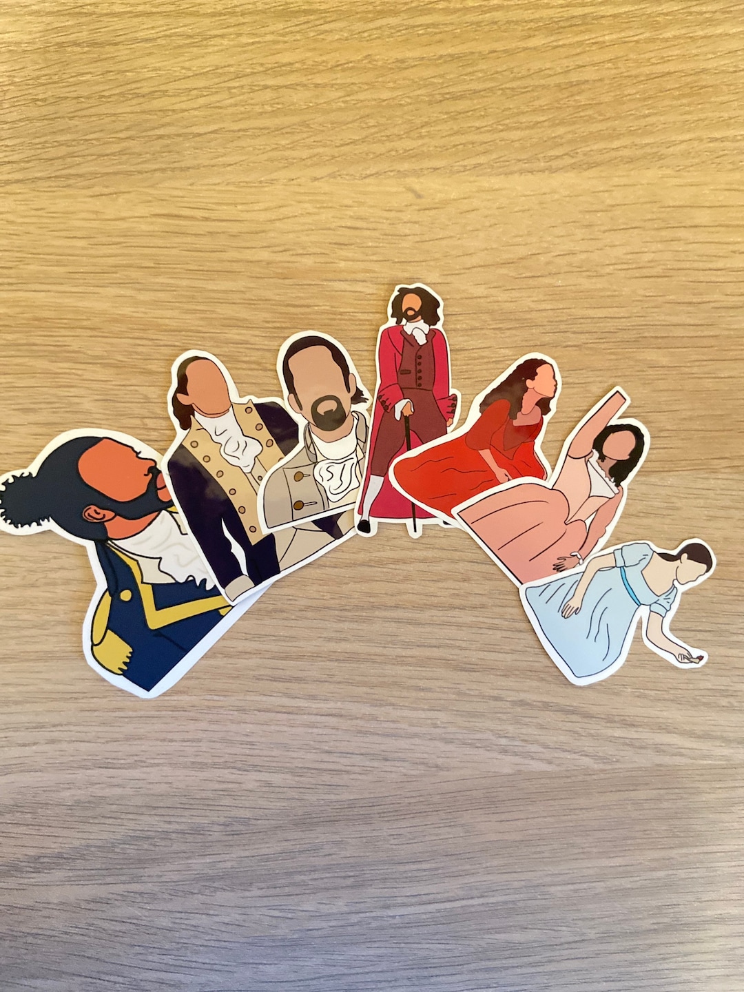 Hamilton Vinyl Stickers - Etsy