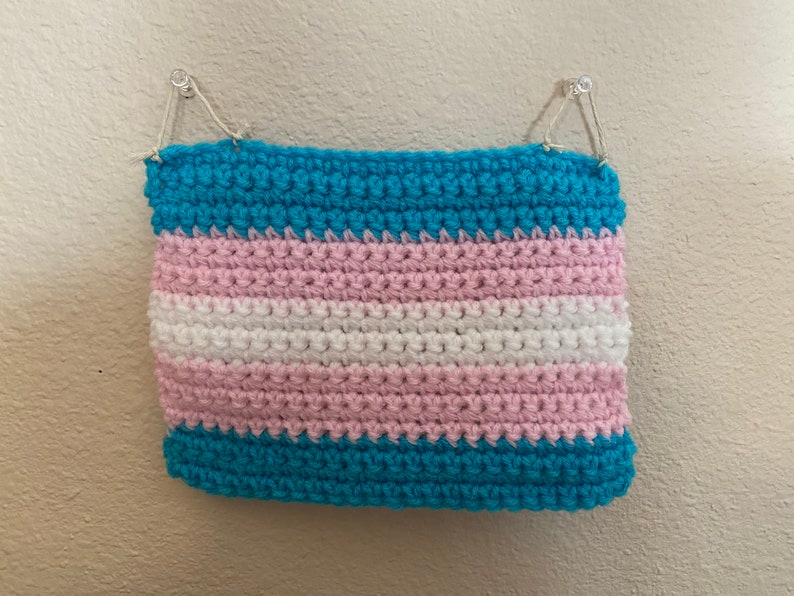 Mini LGBTQ+ Crochet Pride Flags Wall Decorations - Etsy