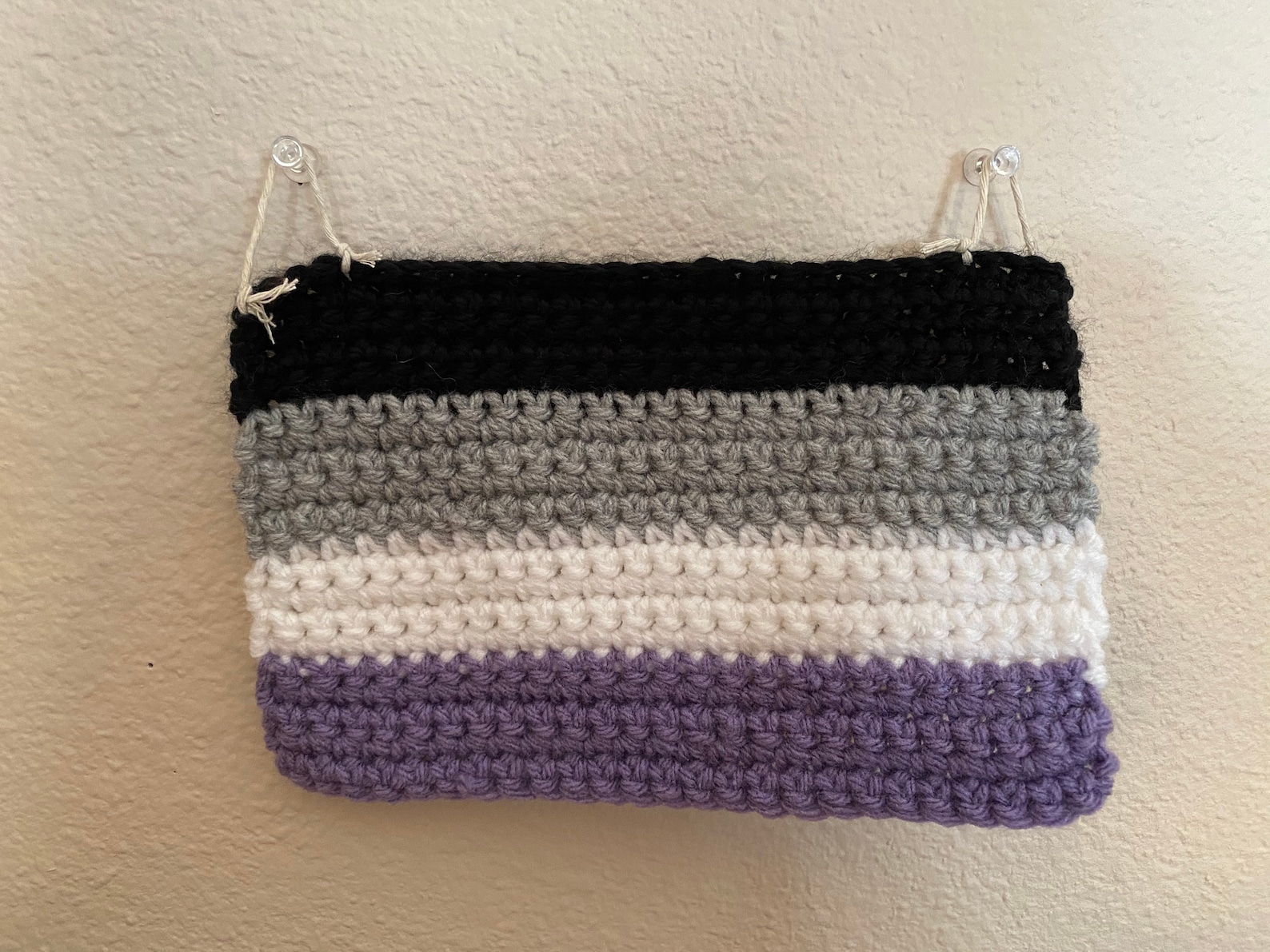 Mini LGBTQ+ Crochet Pride Flags Wall Decorations - Etsy