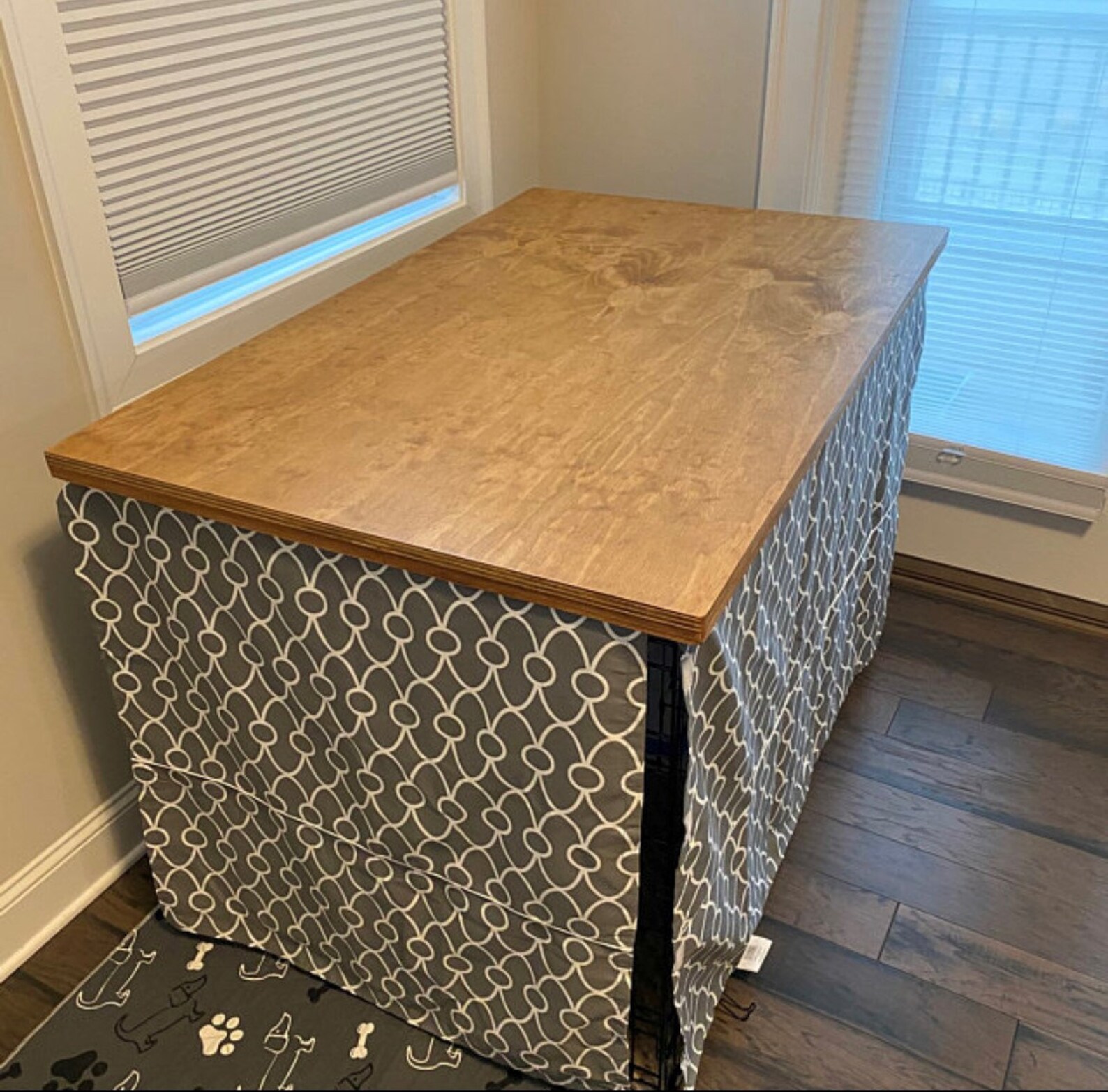 Dog Kennel Table Top Dog Crate Table Top - Etsy
