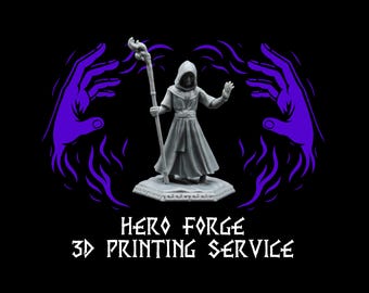 Hero Forge Miniature Printing Service for Dungeons and Dragons | Pathfinder | DND Design Custom ...